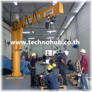 PILLAR JIB CRANE DESIGNED BY TECHNOHUB